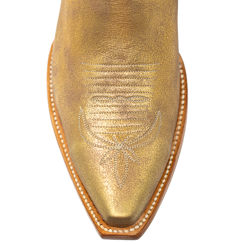 GOLD COWGIRL BOOTS