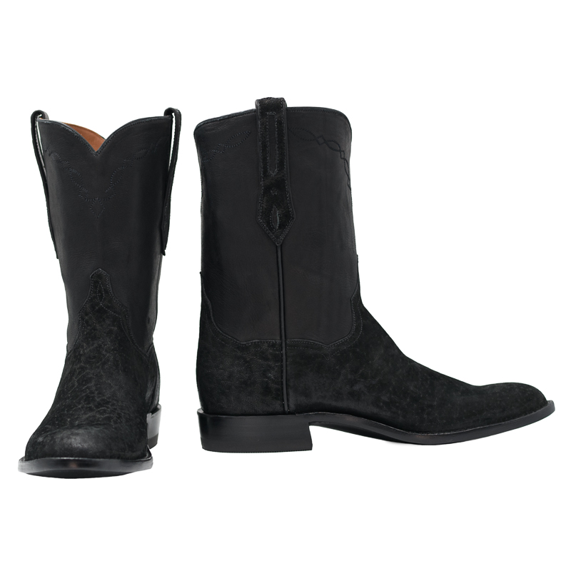 KEMO SABE GRIT ROPER BLACK SUEDE ELEPHANT