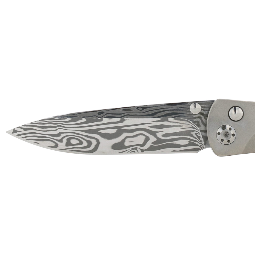 GEMSTONE BUTTON LOCK KNIFE