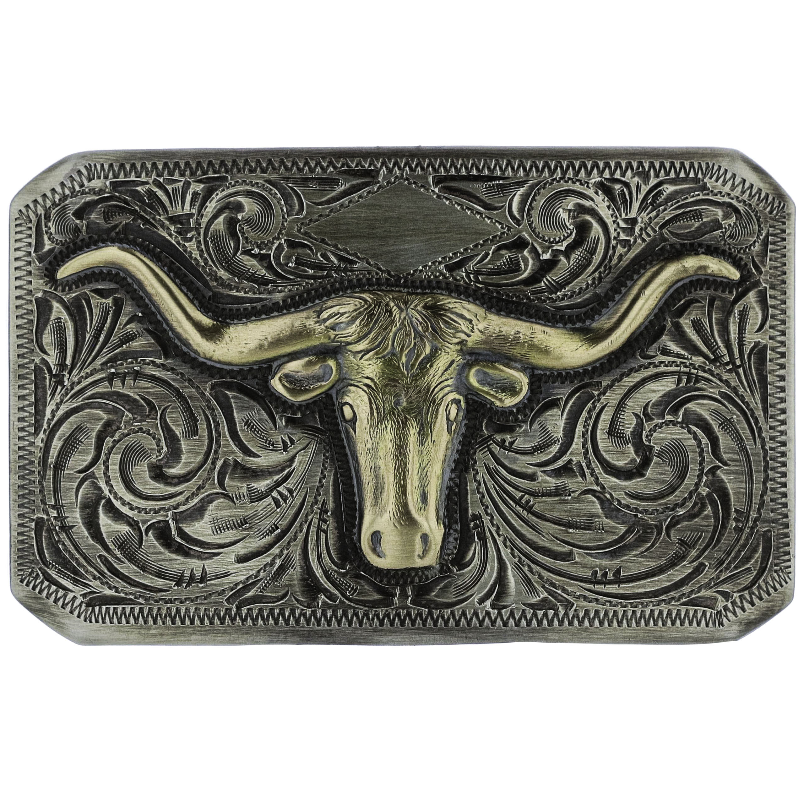 LONGHORN TROPHY BUCKLE