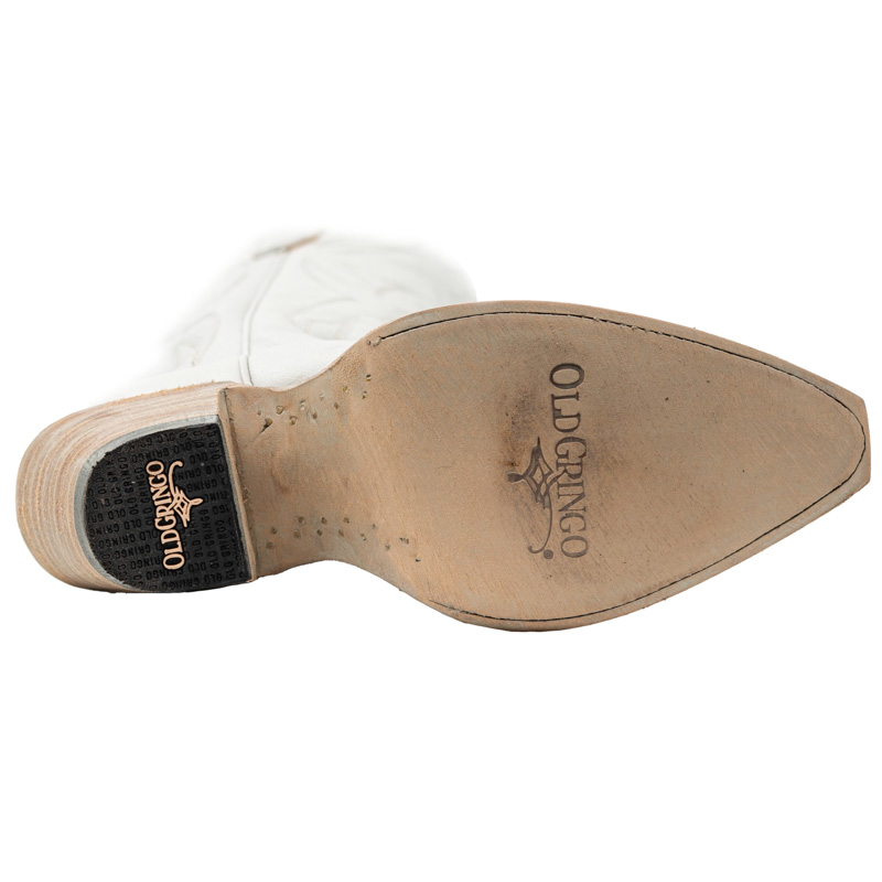 WHITE TALL COWGIRL BOOTS