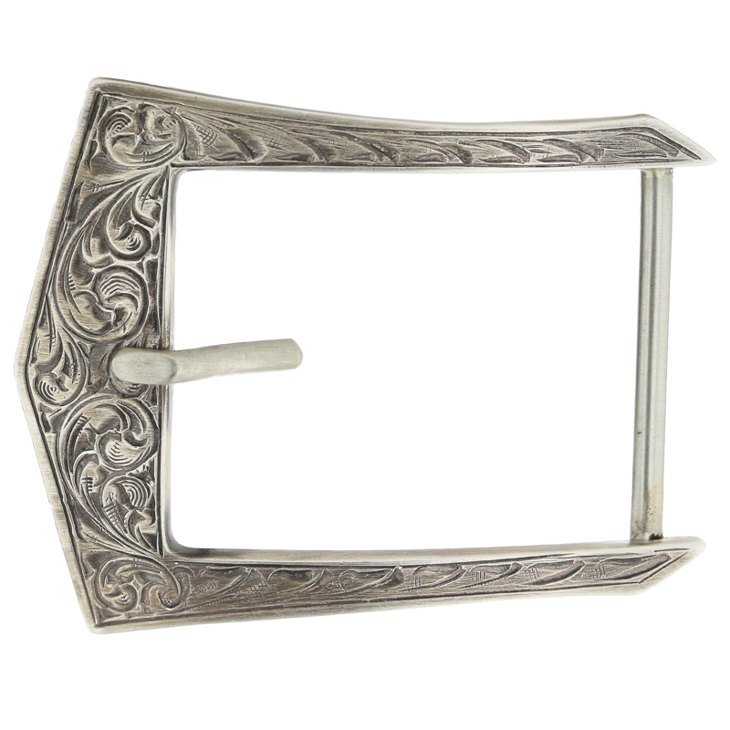 1.5" ENGRAVED PATINA BUCKLE