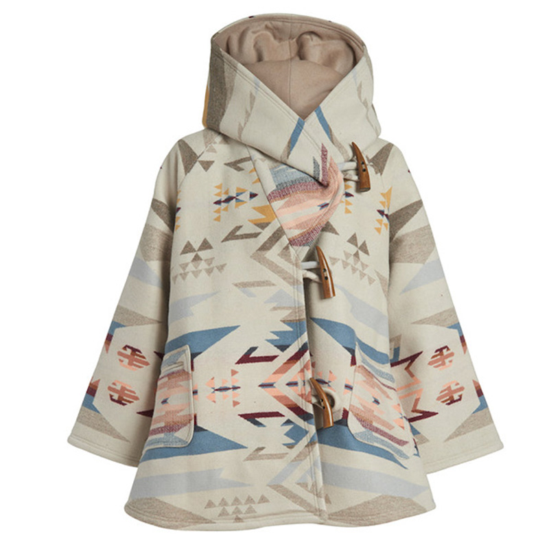 WHITE SANDS CLASSIC WOOL CLOAK