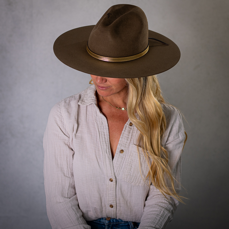 PECAN BEAVER BLEND HAT