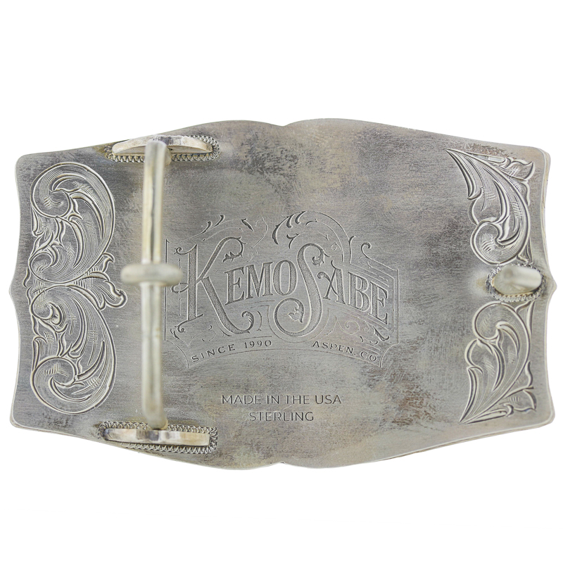 ENGRAVED SCALLOP TROPHY BUCKLE