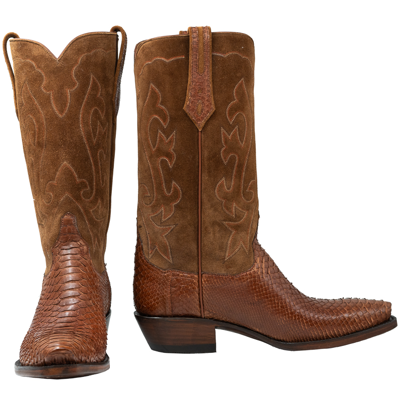 KEMO SABE GRIT COGNAC PYTHON COOPER KEMO SABE GRIT COGNAC PYTHON COOPER
