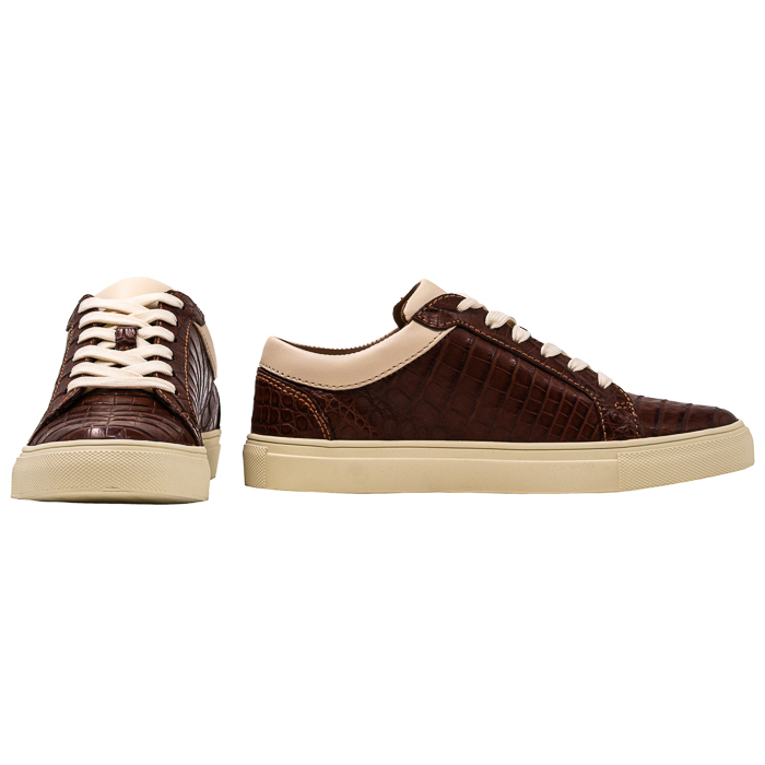 COGNAC CAIMAN SNEAKER