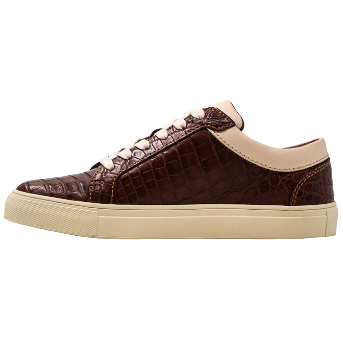 COGNAC CAIMAN SNEAKER
