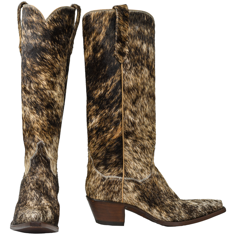 KEMO SABE GRIT BRINDLE COWHIDE KATE